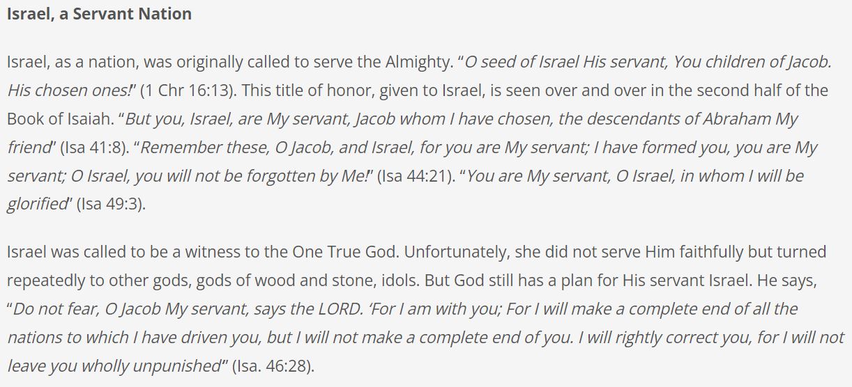 The servant of the Lord – Light for the Last Days