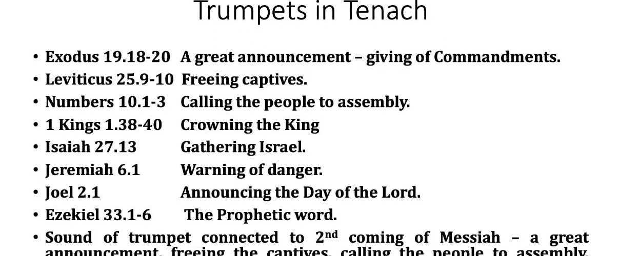 The Blowing of Trumpets – Light for the Last Days