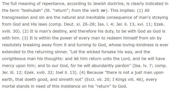 The Jewish people and repentance – Light for the Last Days