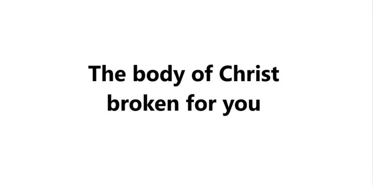 Communion preparation – Light for the Last Days