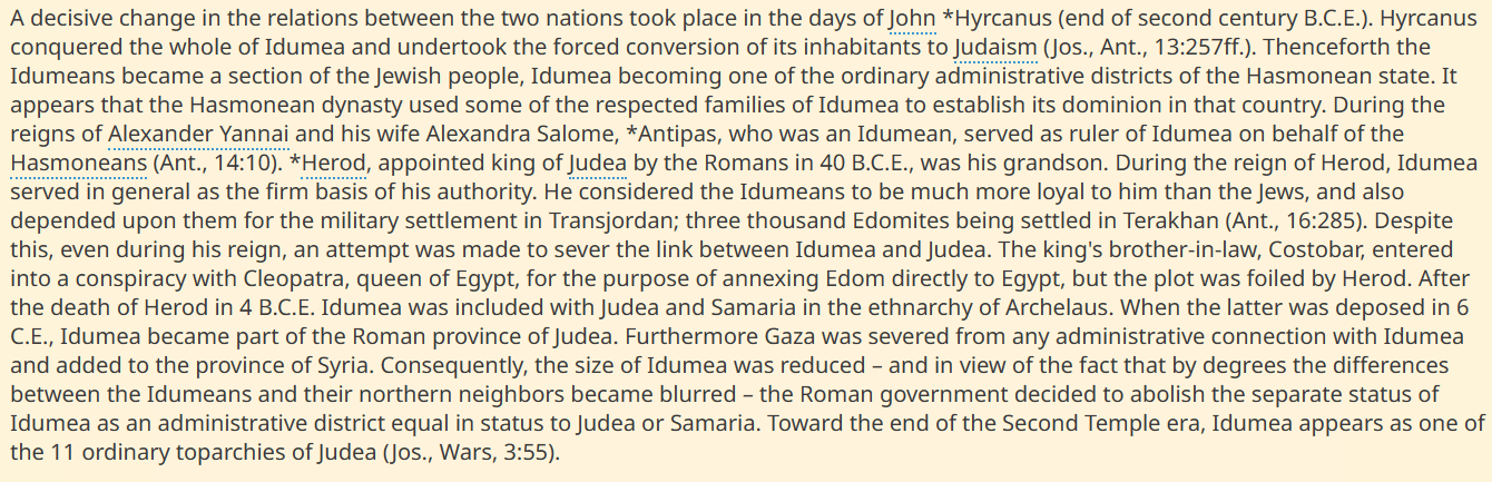 Obadiah’s context: Edom and Israel – Light for the Last Days
